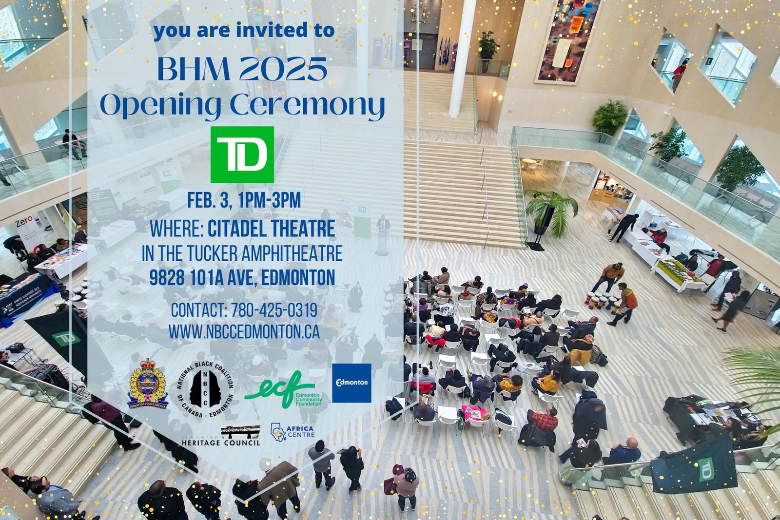 2025 Opening Ceremony at Citadel Theatre - NBCC Edmonton